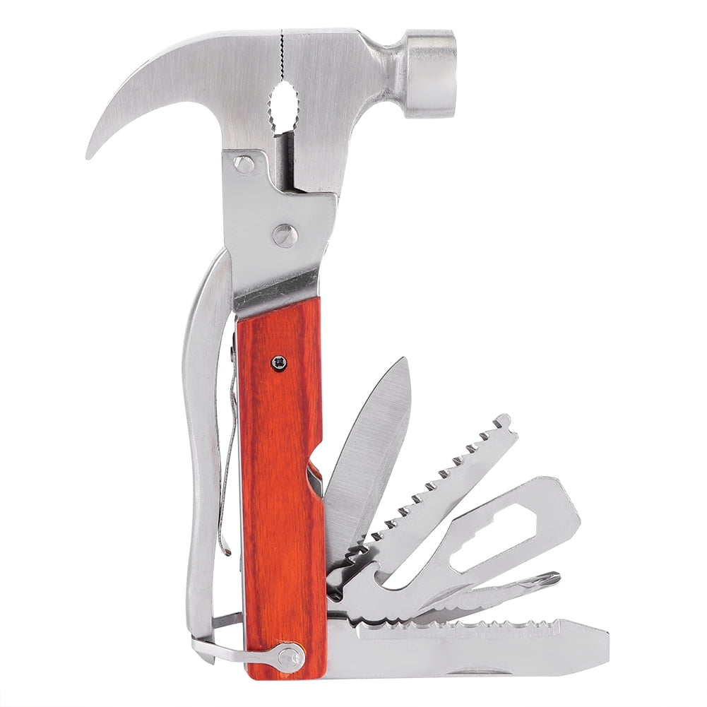 Multifunctional Folding Stainless Steel Claw Hammer Plier Tool for ...