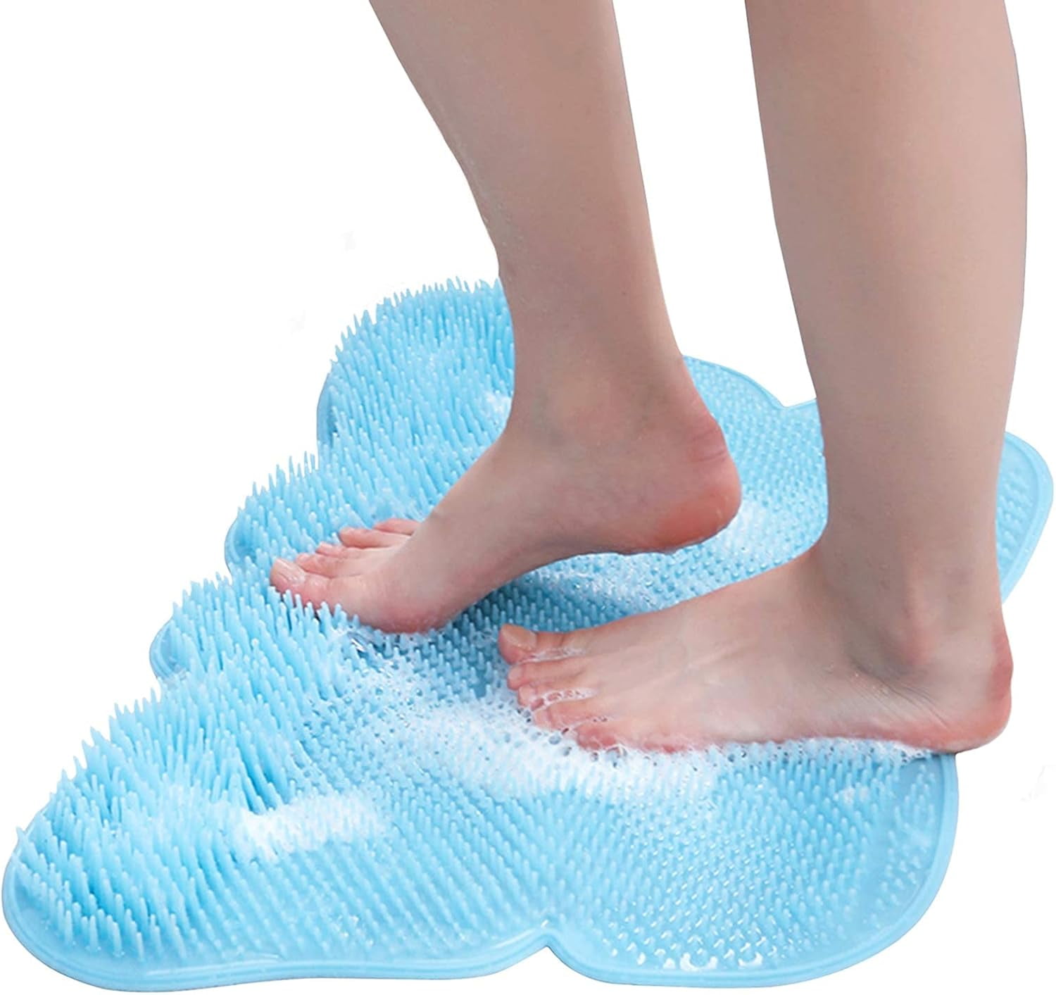 Multifunctional Foot Mat, Oversized Non-Slip Suction Cups Foot Scrubber ...