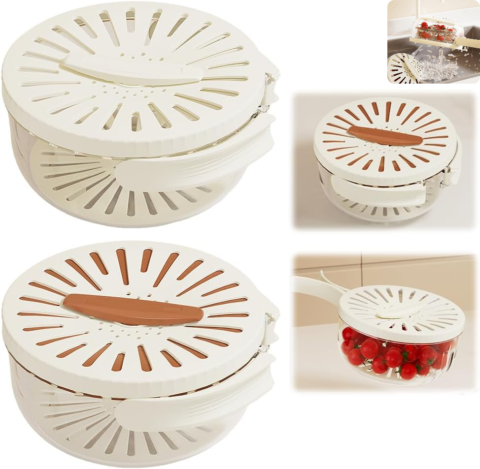 Multifunctional Fruit and Vegetable Washing Bowl, 2025 Upgraded Fruit ...