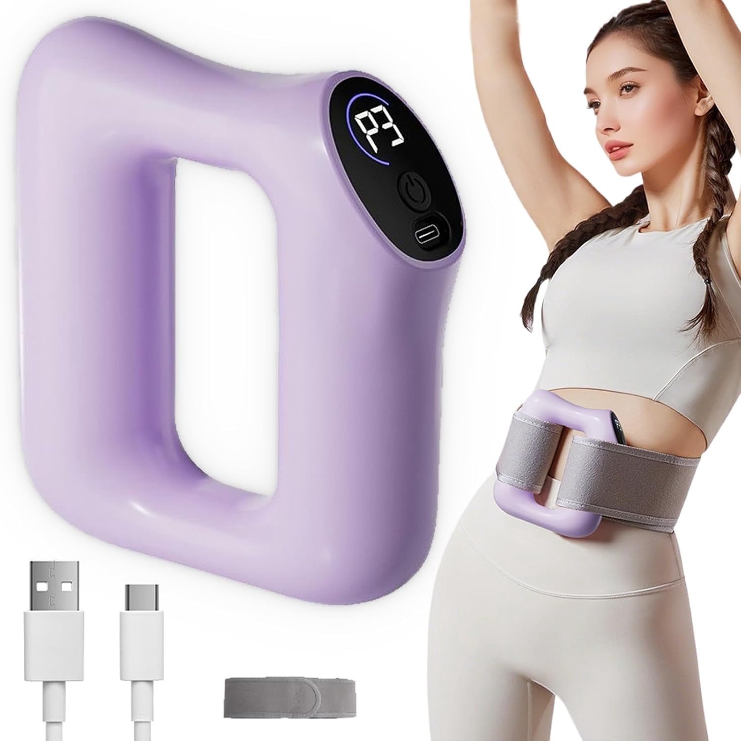 Multifunctional Full-Body Fascia Ring, Portable Electric Full-Body ...