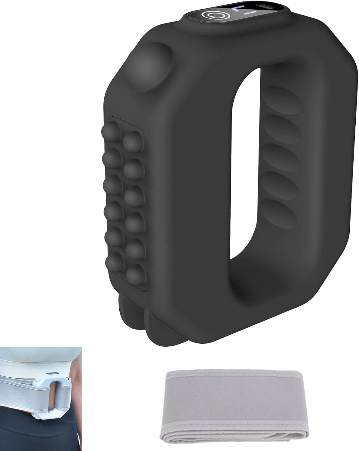 Multifunctional Full-Body Massage Gun, 3 Modes & 6 Intensities, Hands ...