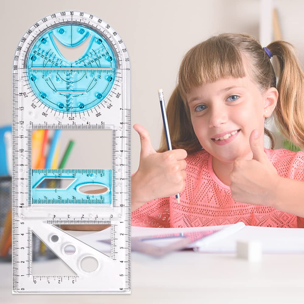 Multifunctional Geometric Ruler Drawing AIF4 Tool, Creative Arting ...