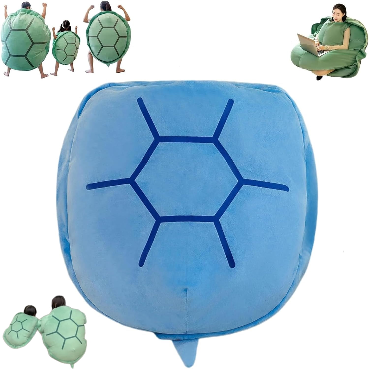 Multifunctional Giant Wearable Turtle Shell Pillow, Multifunctional ...