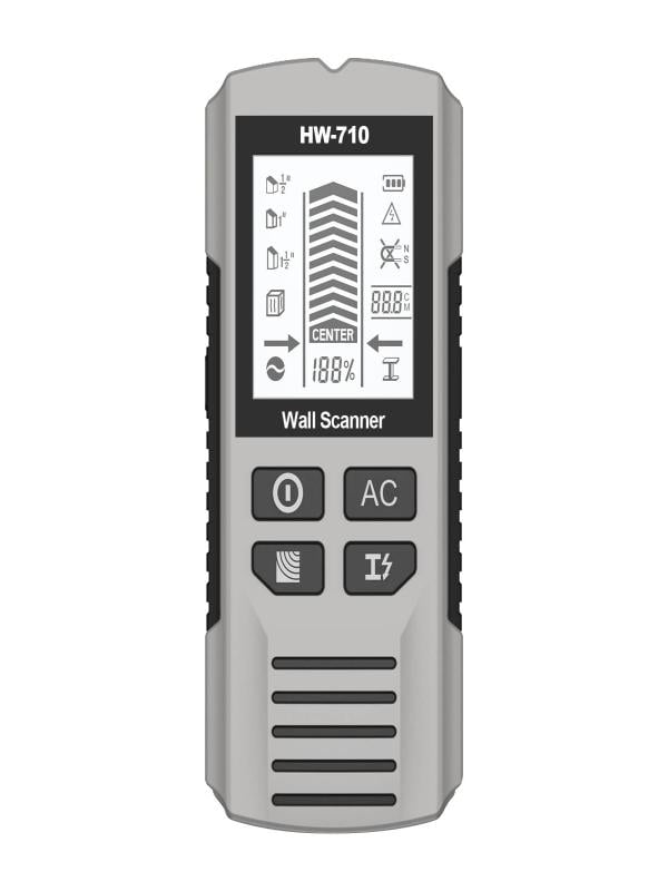 Multifunctional Handheld Metal & Wall Detector, Metal Pipe Detector ...