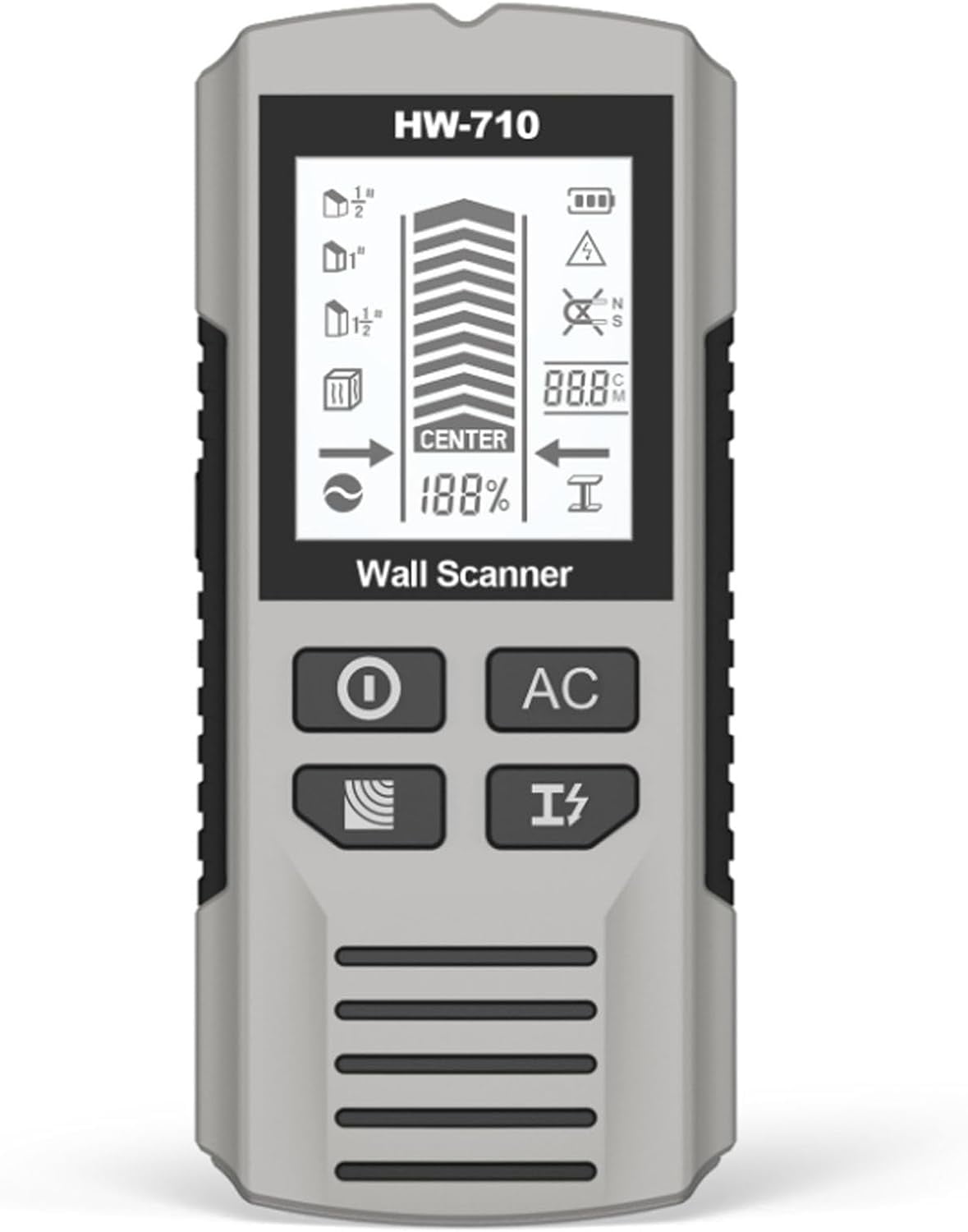 Multifunctional Handheld Metal & Wall Detector, Portable Wire Pipe ...