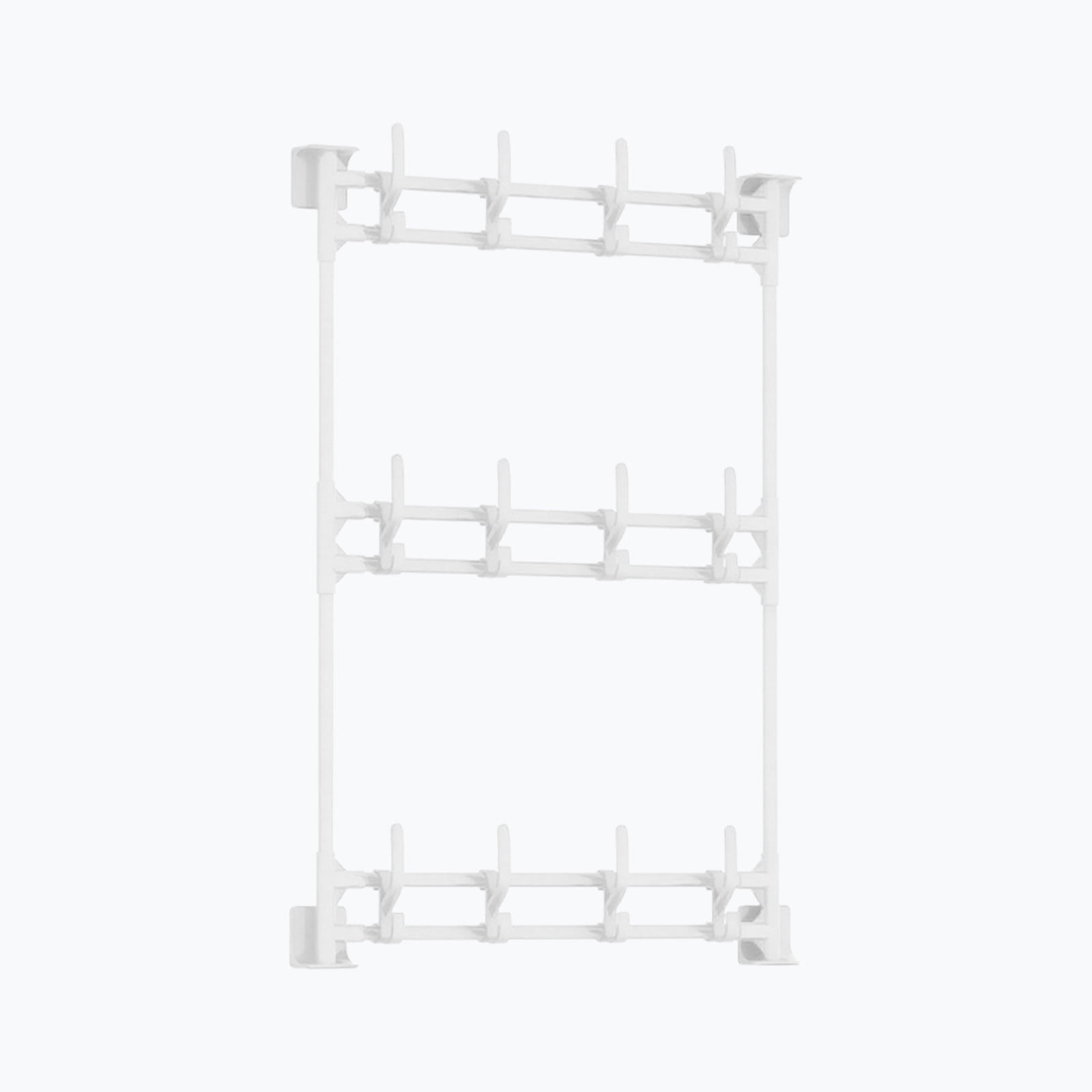 Multifunctional Hanging Rack With Punch Free Self Adhesive Hooks Multi ...