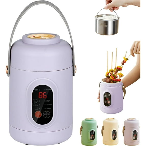 Multifunctional Health Pot, 500W Portable Mini Electric Cooker with ...