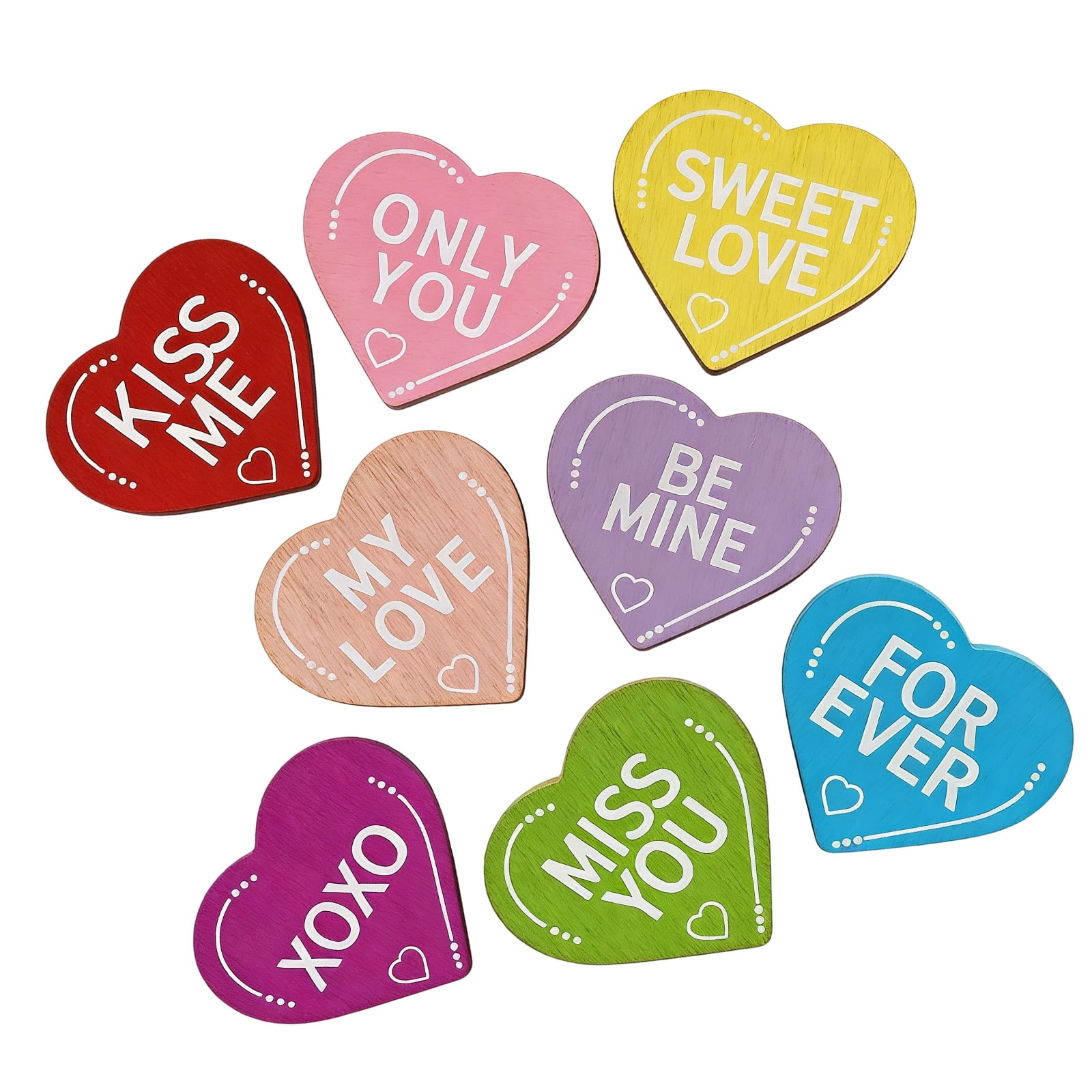 Multifunctional Heart Craft Ornament Set PVC Foam Board for Occasion ...