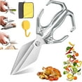 Multifunctional Heavy-Duty Kitchen Shears, Heavy Duty Kitchen Scissors ...