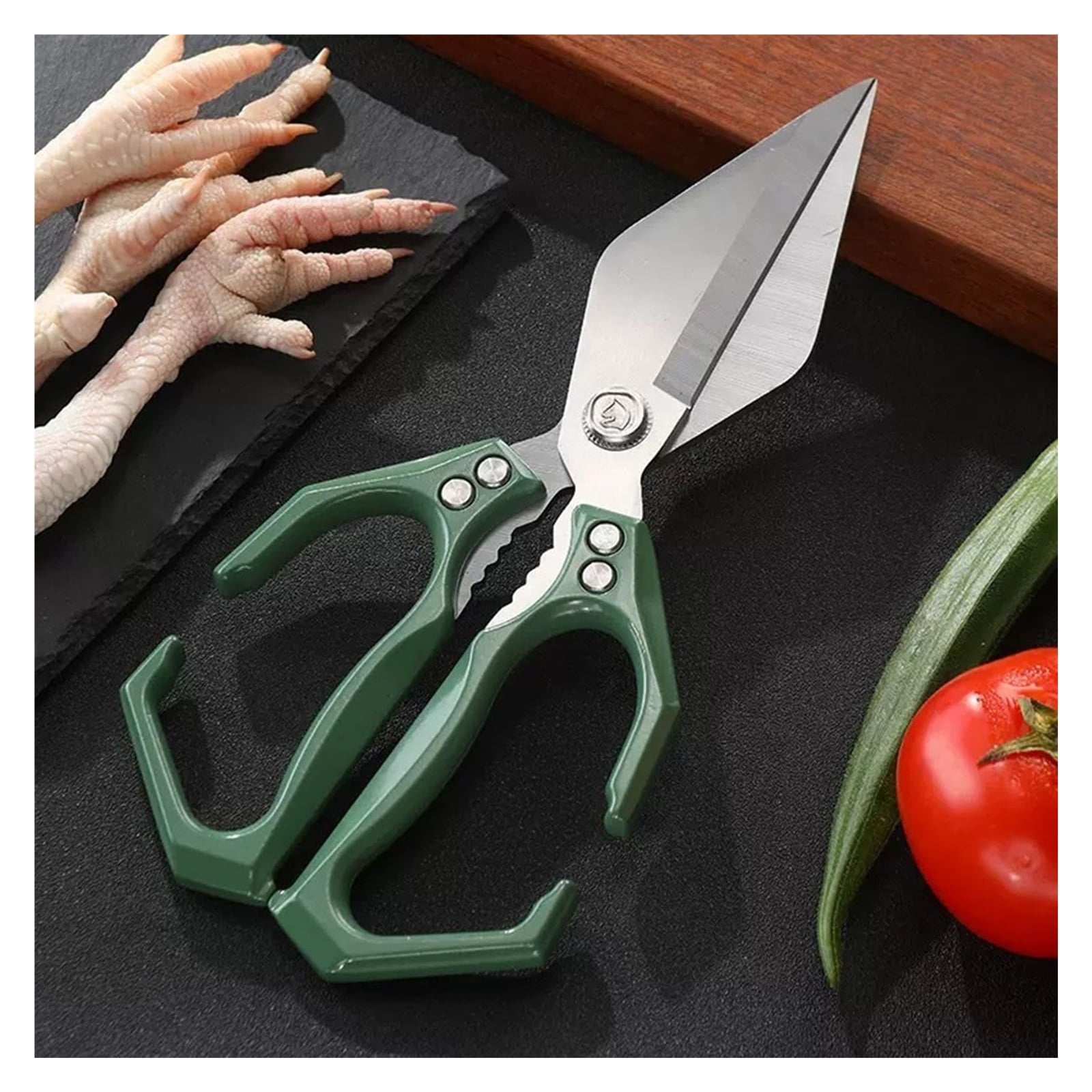 Multifunctional Heavy-Duty Kitchen Shears, Heavy Duty Kitchen Scissors ...