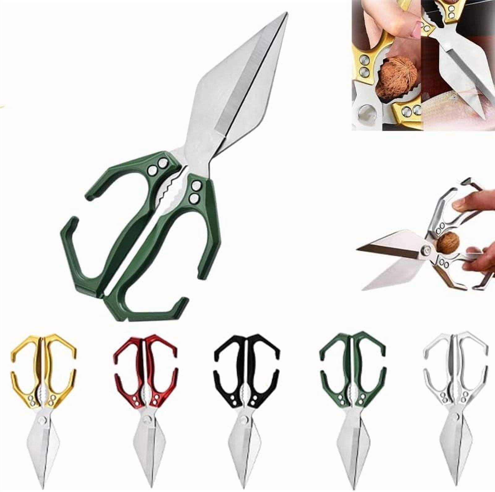 Multifunctional Heavy-Duty Kitchen Shears, Kitchen Shears for Food ...