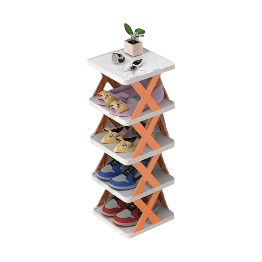 Multifunctional Home X-Shaped Plastic Detachable Space Saving Folding ...