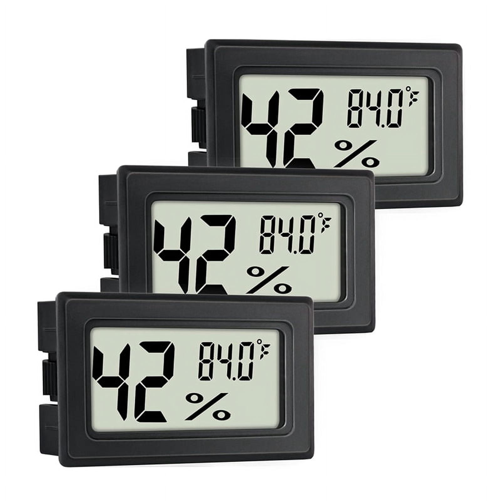 Multifunctional Indoor Digital Thermometer Hygrometer - 3 Pack ...