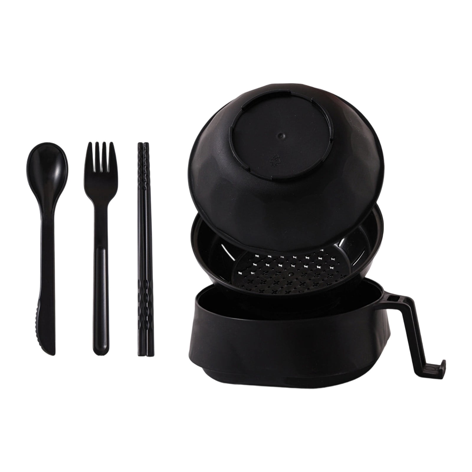 Multifunctional Instant Noodle Bowl Set - Food-Grade PP Bowl with ...