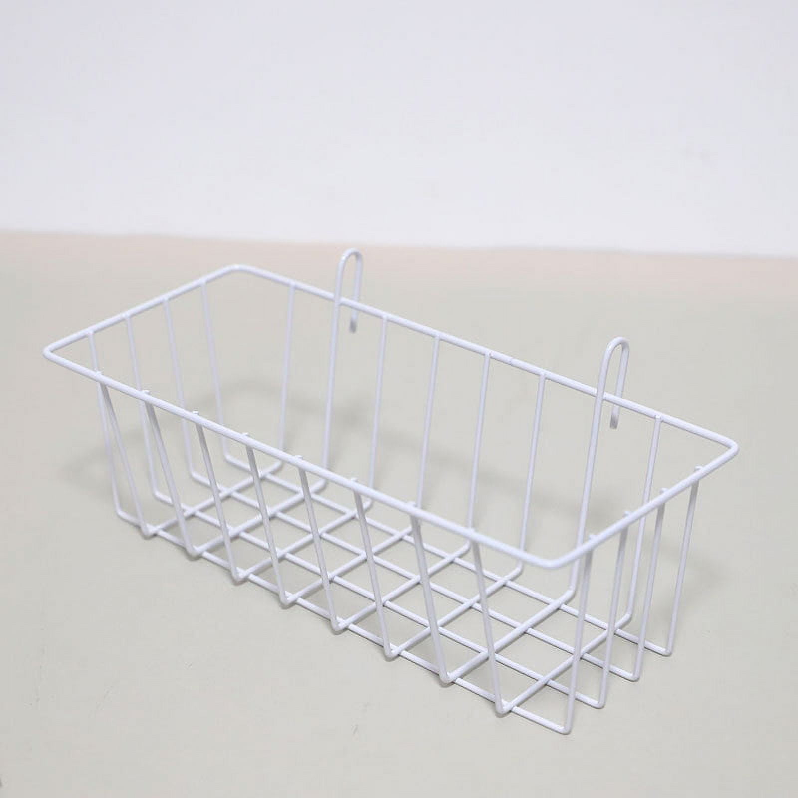 Multifunctional Kitchen Bathroom Panel Basket DIY Hanging Grid Rack Art ...