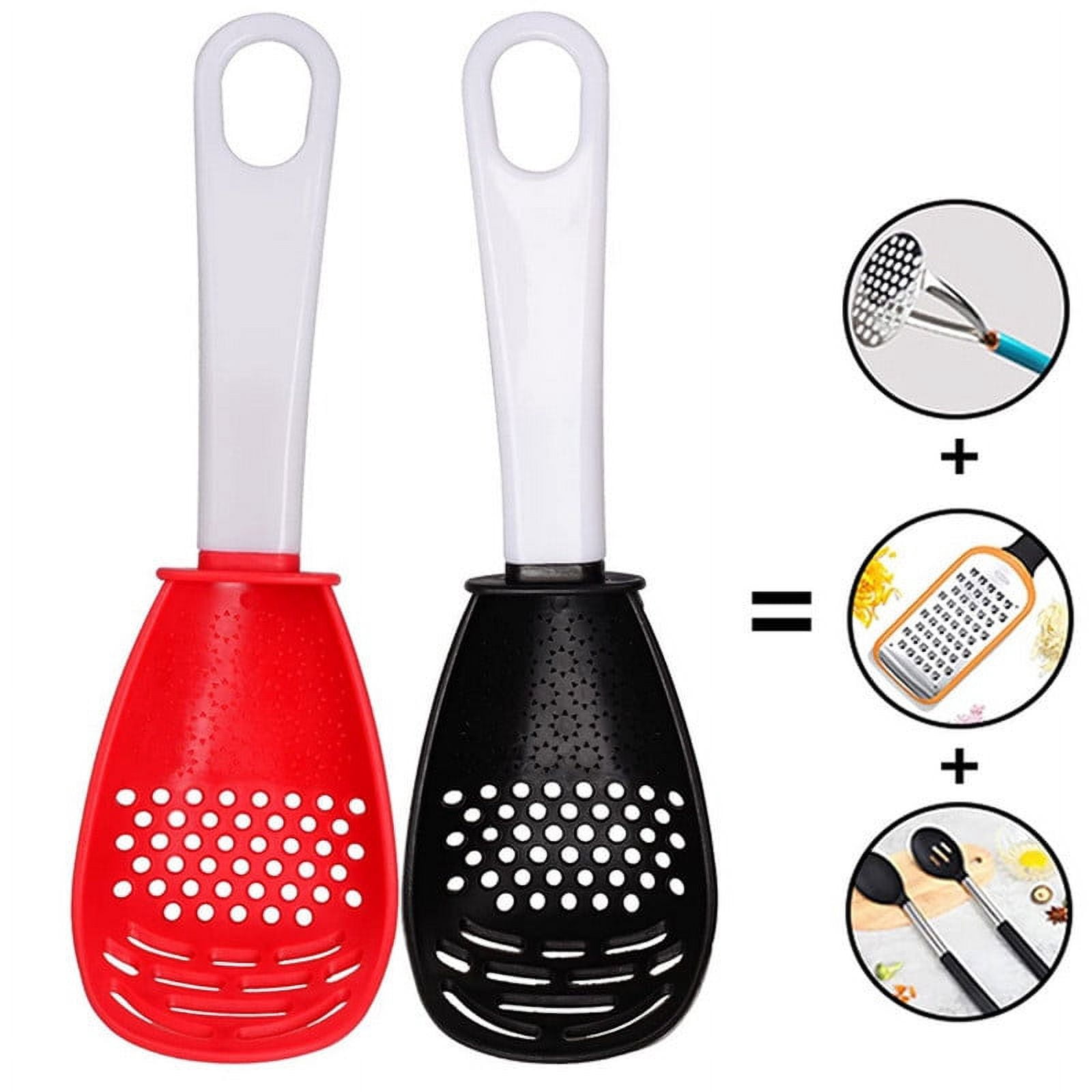 Multifunctional Kitchen Cooking Spoon, 2026 Kitchen Spatula Cooking ...