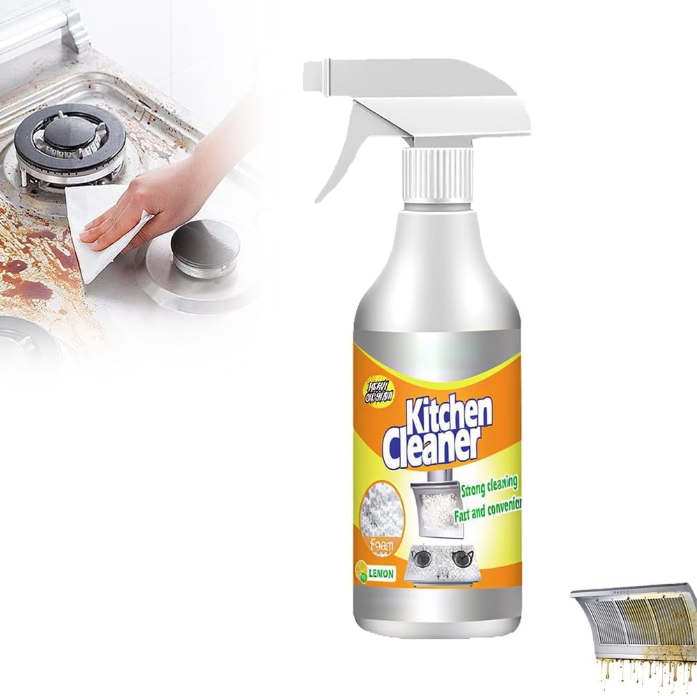 Multifunctional Kitchen Foam Cleaner, 2025 New Stove Heavy Oil Spray ...