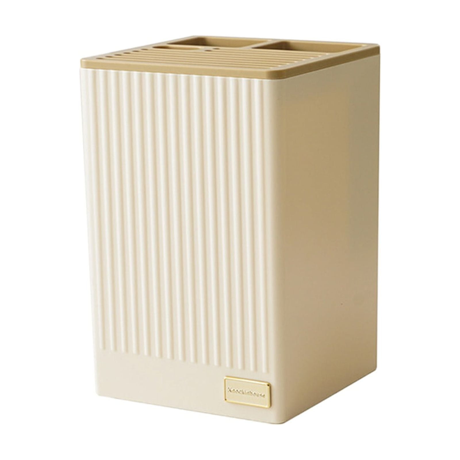 Multifunctional Kitchen Knife Storage Rack, Countertop Knife Block with ...