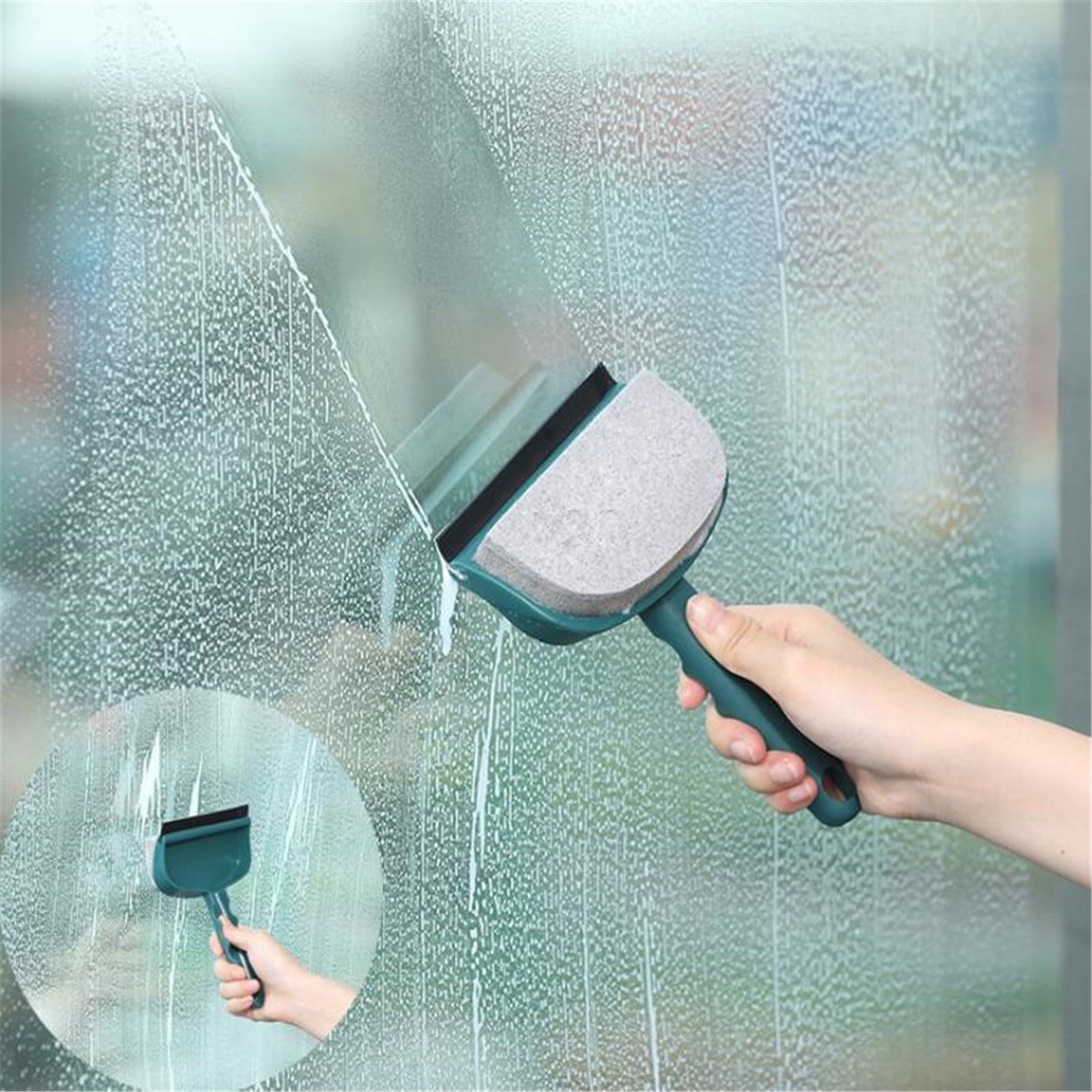 Multifunctional Kitchen Scraper, Glass Wiper Brush, Durable Stainless ...