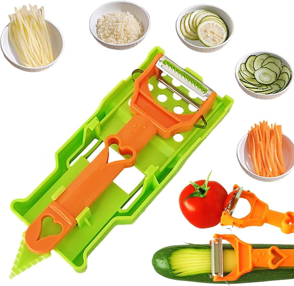 Multifunctional Kitchenware Set, 2 in 1 Multi Cutter and Julienne Set ...