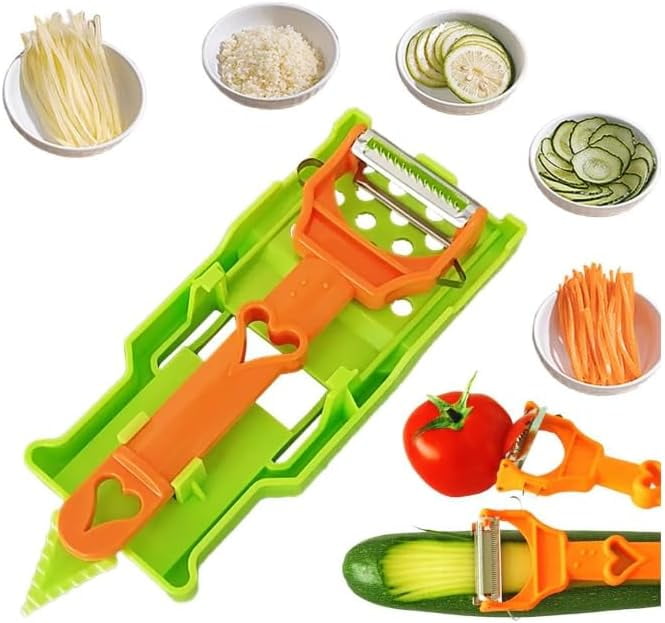 Multifunctional Kitchenware Set, 3-in-1 Peeler Multifunctional Single ...