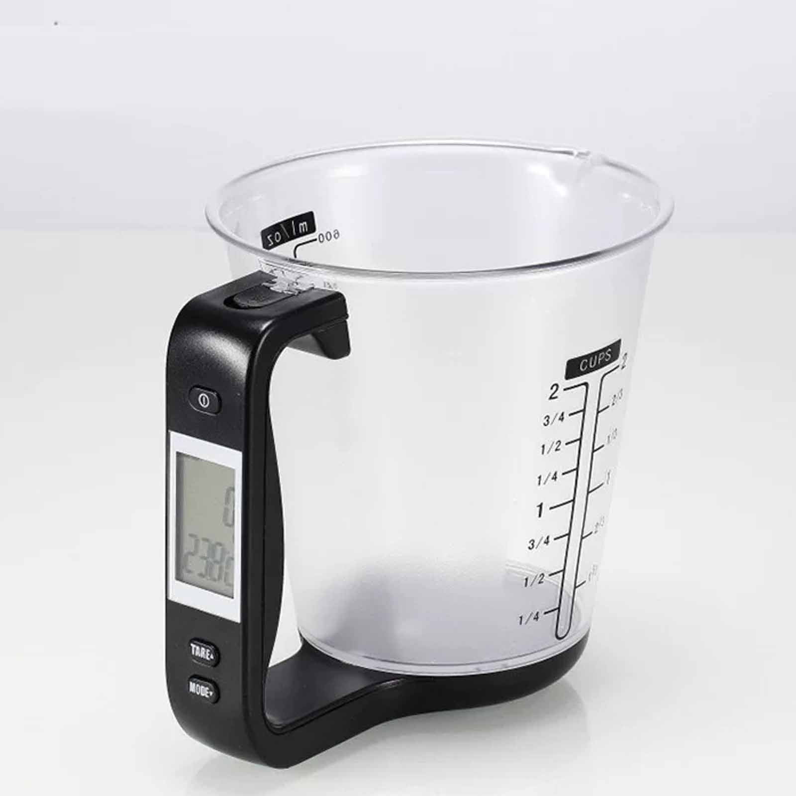 Multifunctional LCD Display Kitchen Scale Digital Measuring Cup - Food ...