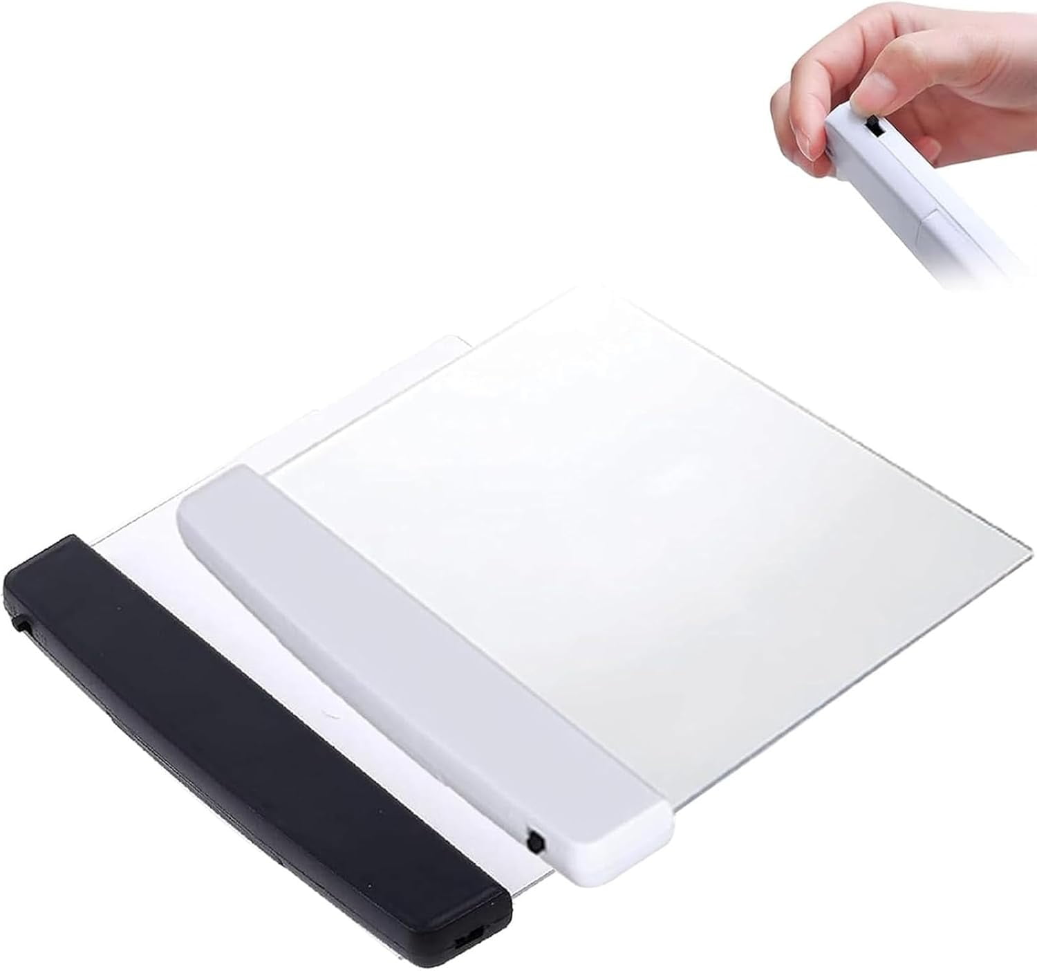 Multifunctional LED Flat-Panel Night Vision Reading Lamp, Clear Book ...