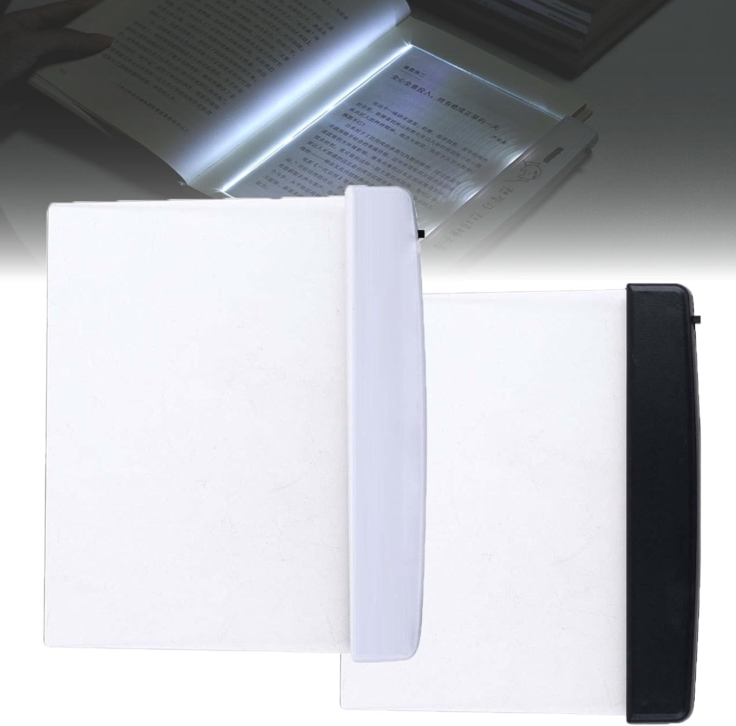 Multifunctional LED Flat-Panel Night Vision Reading Lamp, Flat Book ...