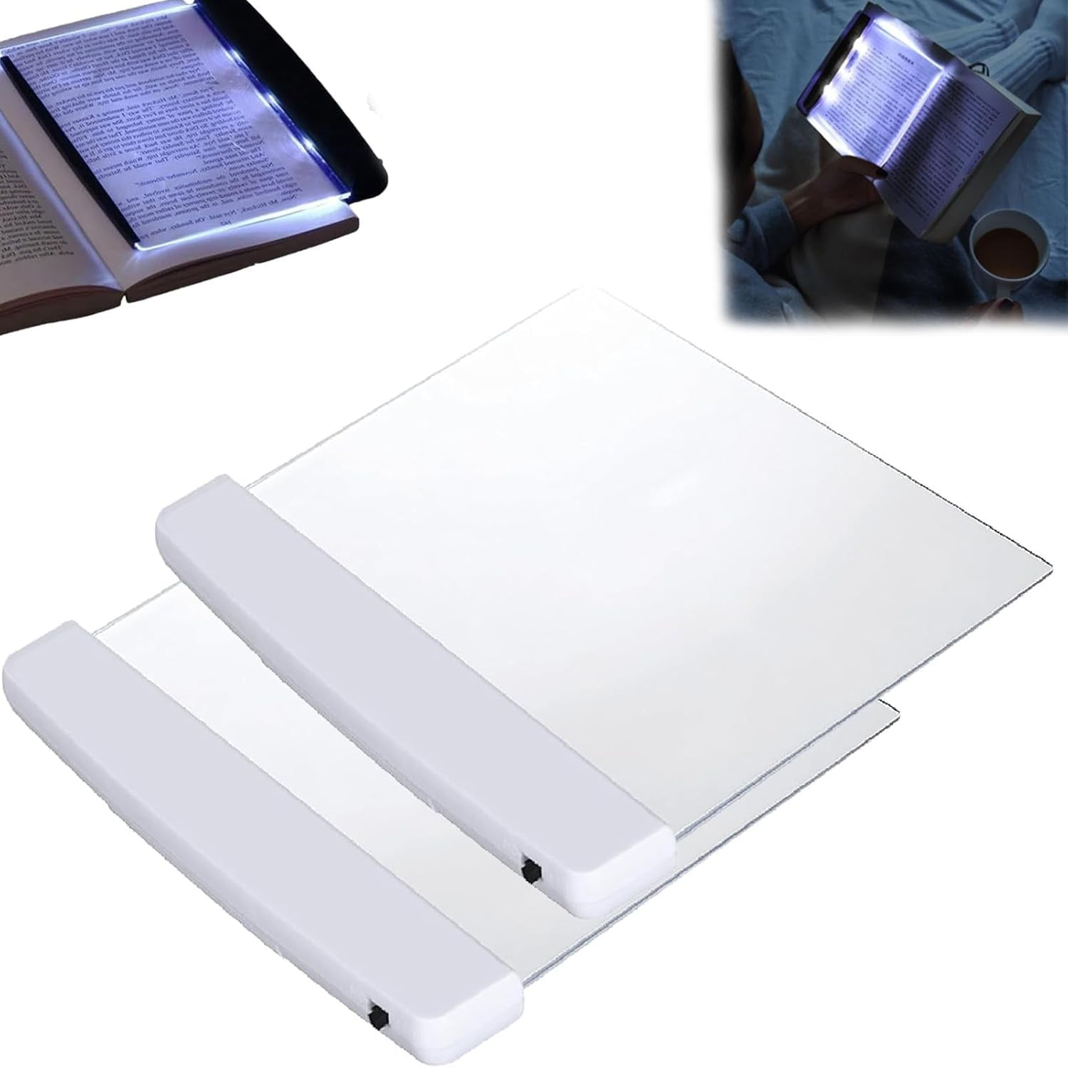 Multifunctional LED Flat-Panel Night Vision Reading Lamp - Flat Book ...