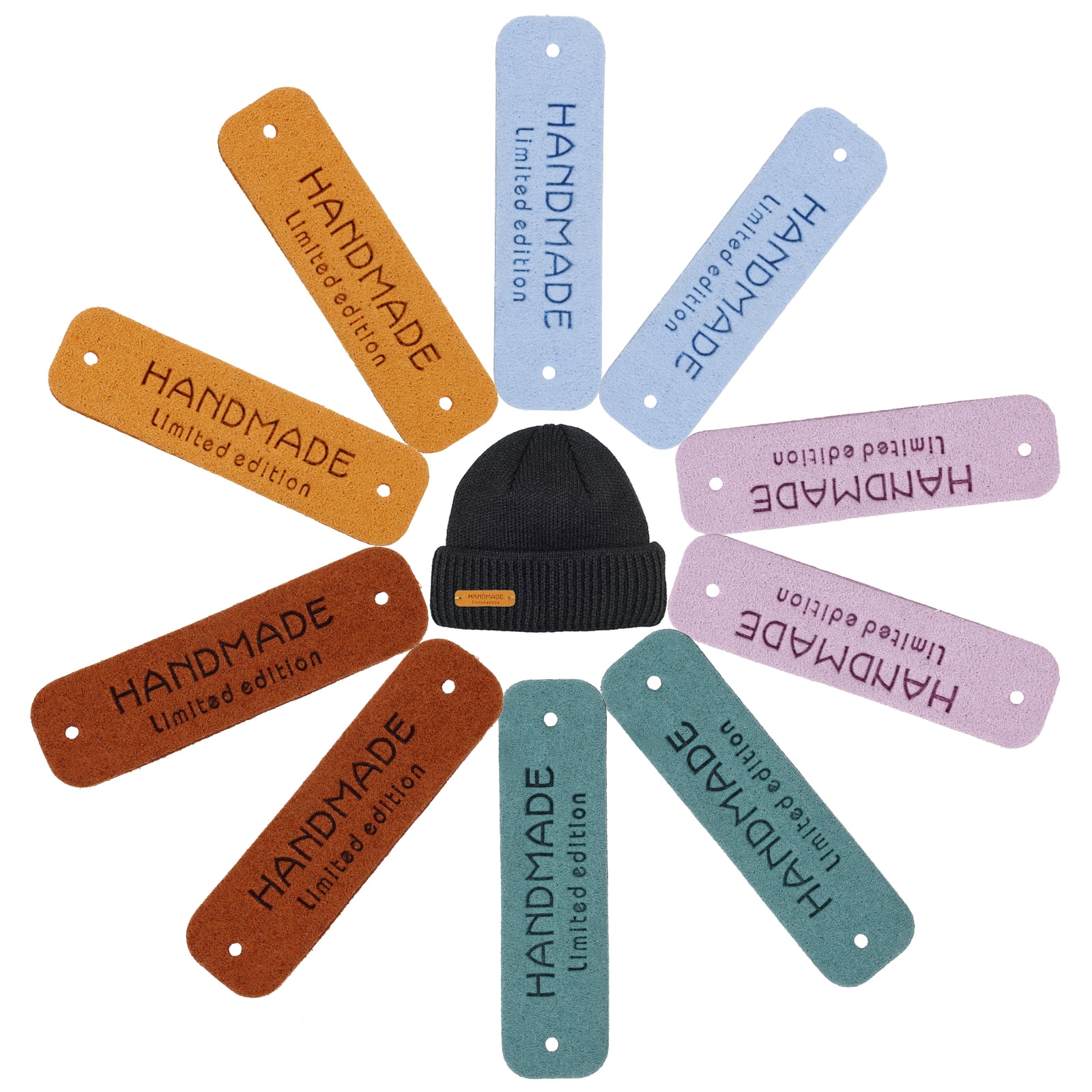 Multifunctional Labels,50Pcs Handmade Labels Fabric Sewing Tags ...