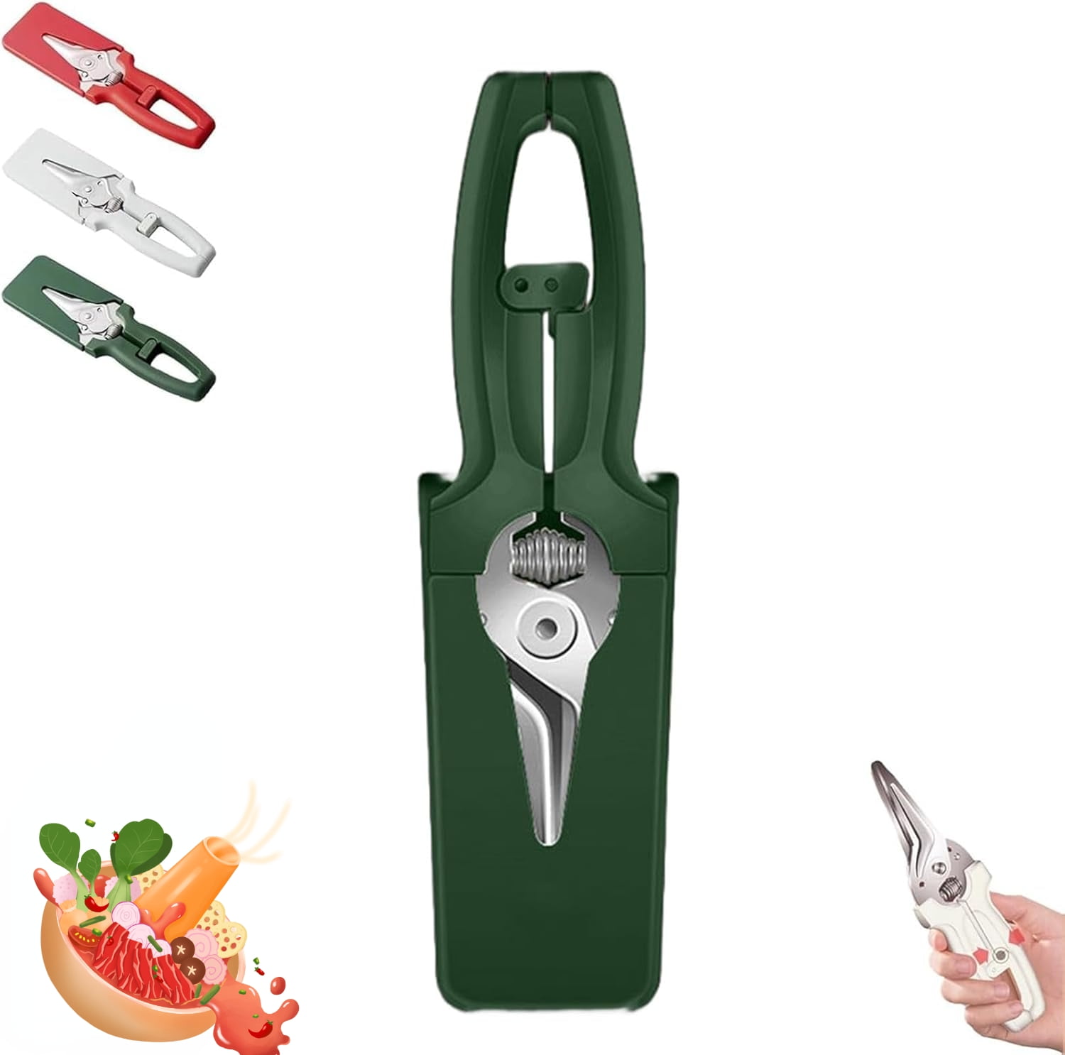 Multifunctional Labor-saving Kitchen Shear, Spring Assisted Kitchen ...