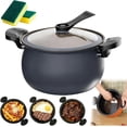 Multifunctional Large Capacity Non-stick Pressure Cooker, 8QT Micro ...