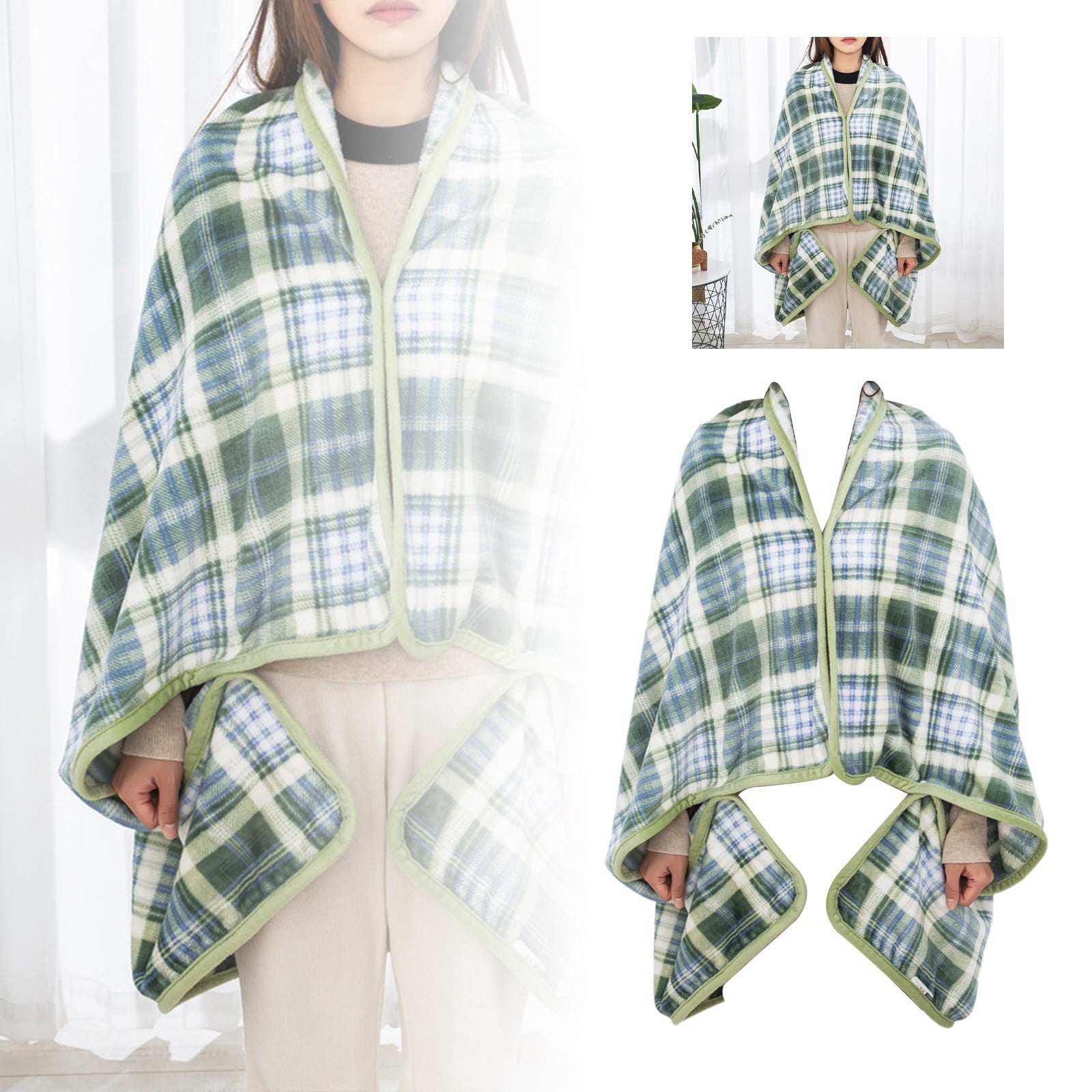 Multifunctional Lazy Blanket Sofa Nap Blanket Winter Lunch Break Air ...