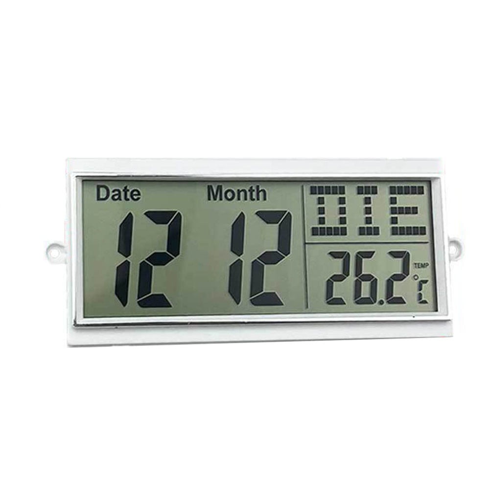 Multifunctional Lcd Hanging Clock with Date Time and Temperature ...