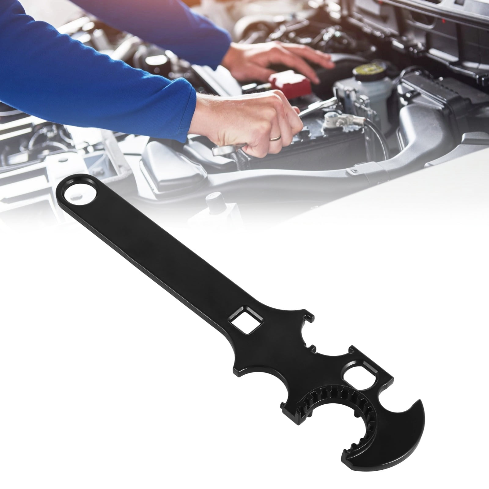Multifunctional Lock Spanner Wrench, Self Locking Wrench, Universal Wrench Tool, Robust Steel ...