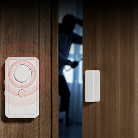 Multifunctional Magnetic Window & Door Alarms When Opened, Ring Door ...