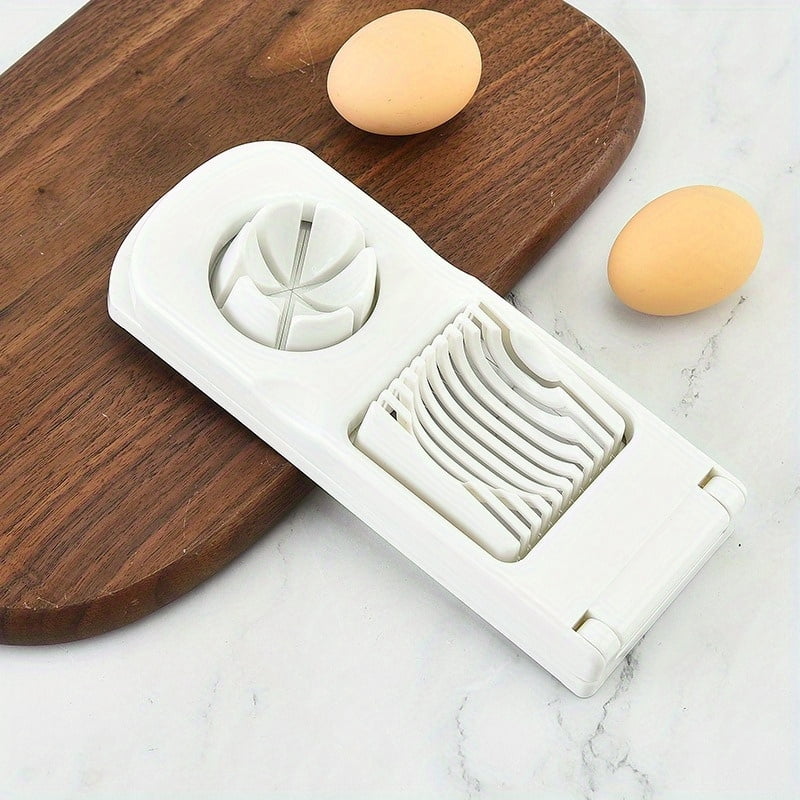 Multifunctional Manual Egg Slicer Cutter - Double-Headed Fancy Petal ...