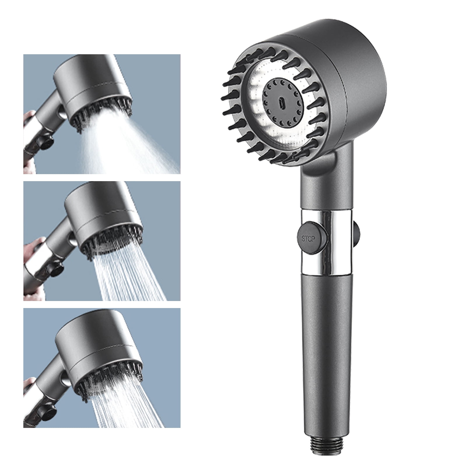 Multifunctional Massage Shower Head -Handheld High Pressure Shower Head ...