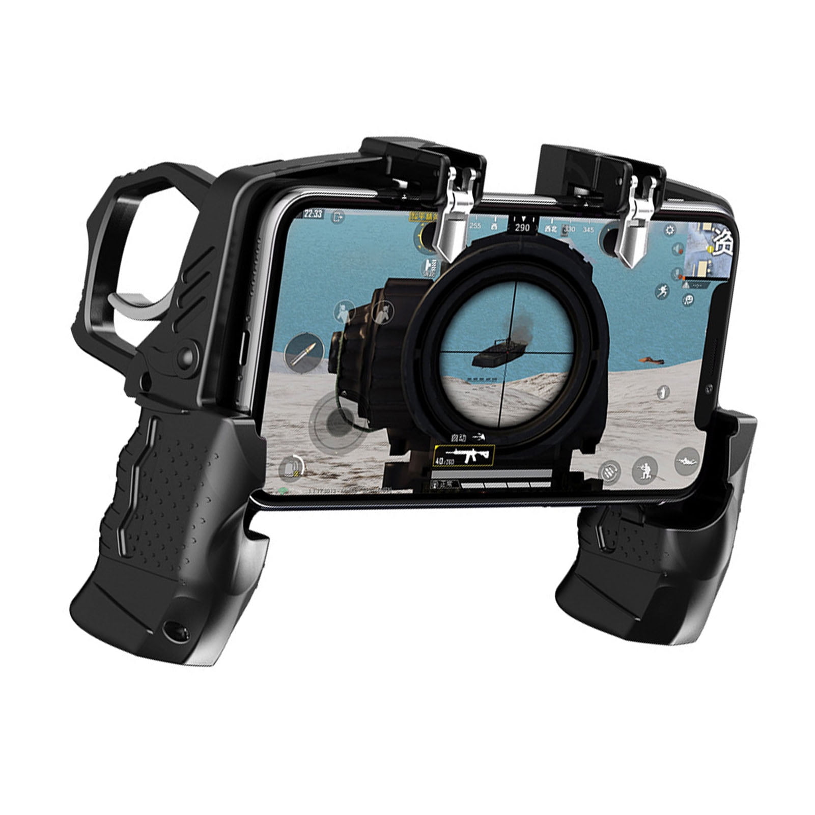 Multifunctional Mechanical Button Cell Phone Game Controller for 4.7-6. ...