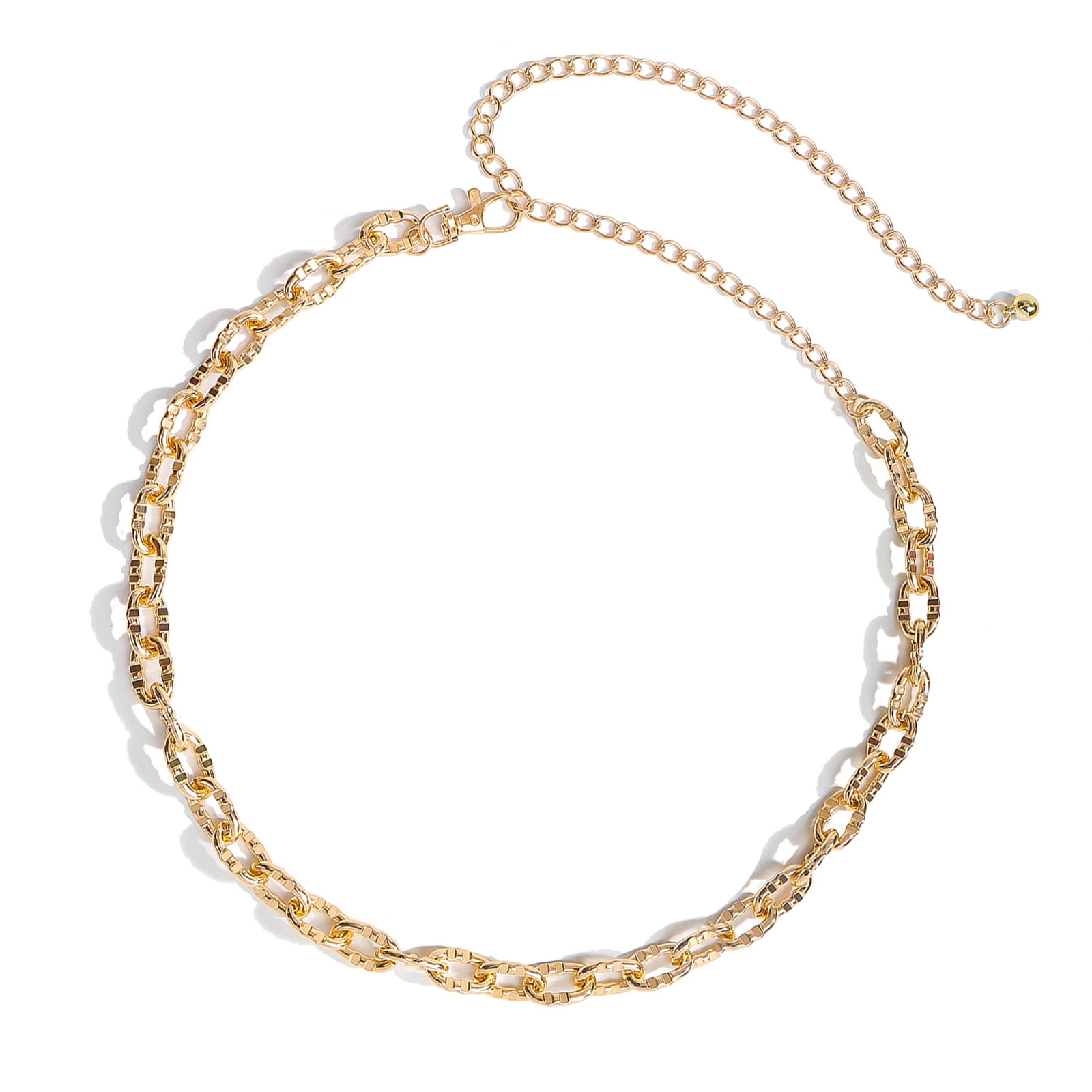 Multifunctional Metal Chain Belt Adapts To Different Outfits For ...