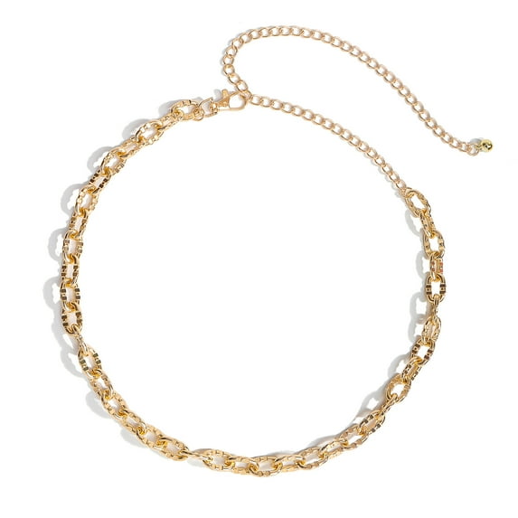 Multifunctional Metal Chain Belt Adapts To Different Outfits For ...
