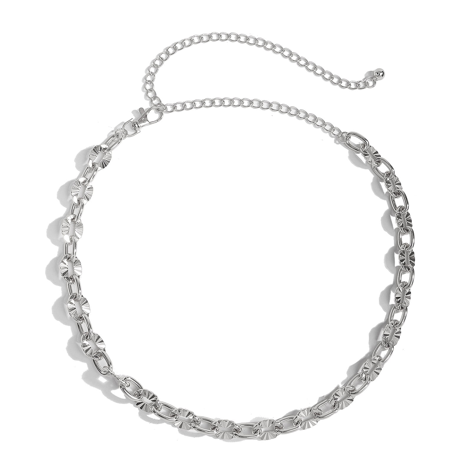 Multifunctional Metal Chain Belt Adapts To Different Outfits For ...