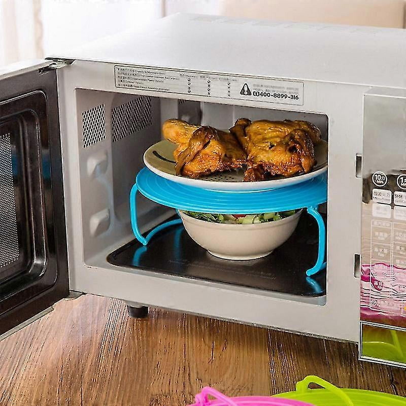 Multifunctional Microwave Oven Sh And Steaming Rack（2pcs） - Walmart.com