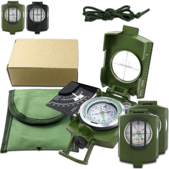Multifunctional Military Aiming Navigation Compass, Lensatic Compass ...