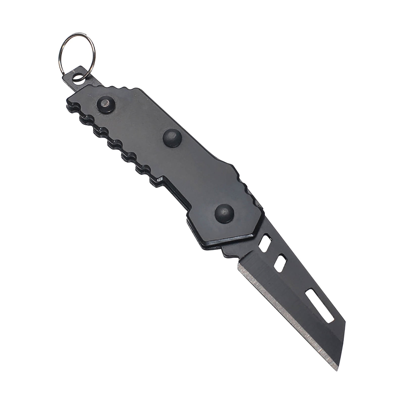 Multifunctional Mini Blade Knife Pocket Keychain Folding Knife Outdoor ...
