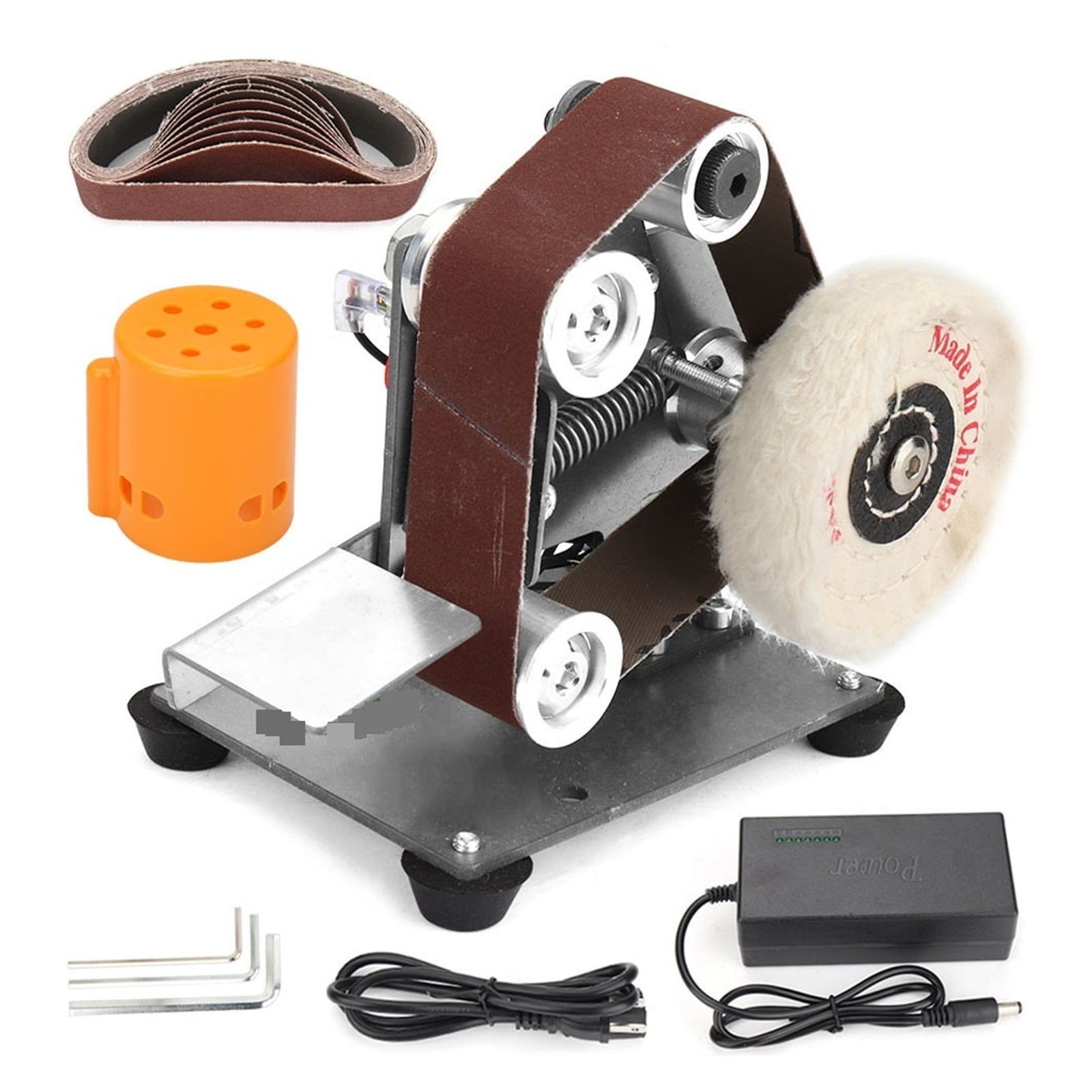Multifunctional Mini Electric Belt Sander DIY Polishing Grinding ...