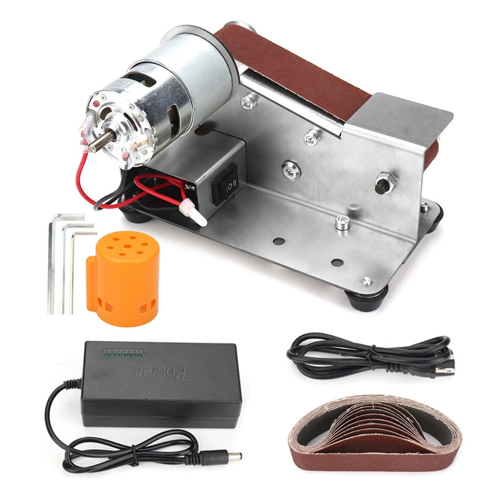 Multifunctional Mini Electric Belt Sander DIY Polishing Grinding ...