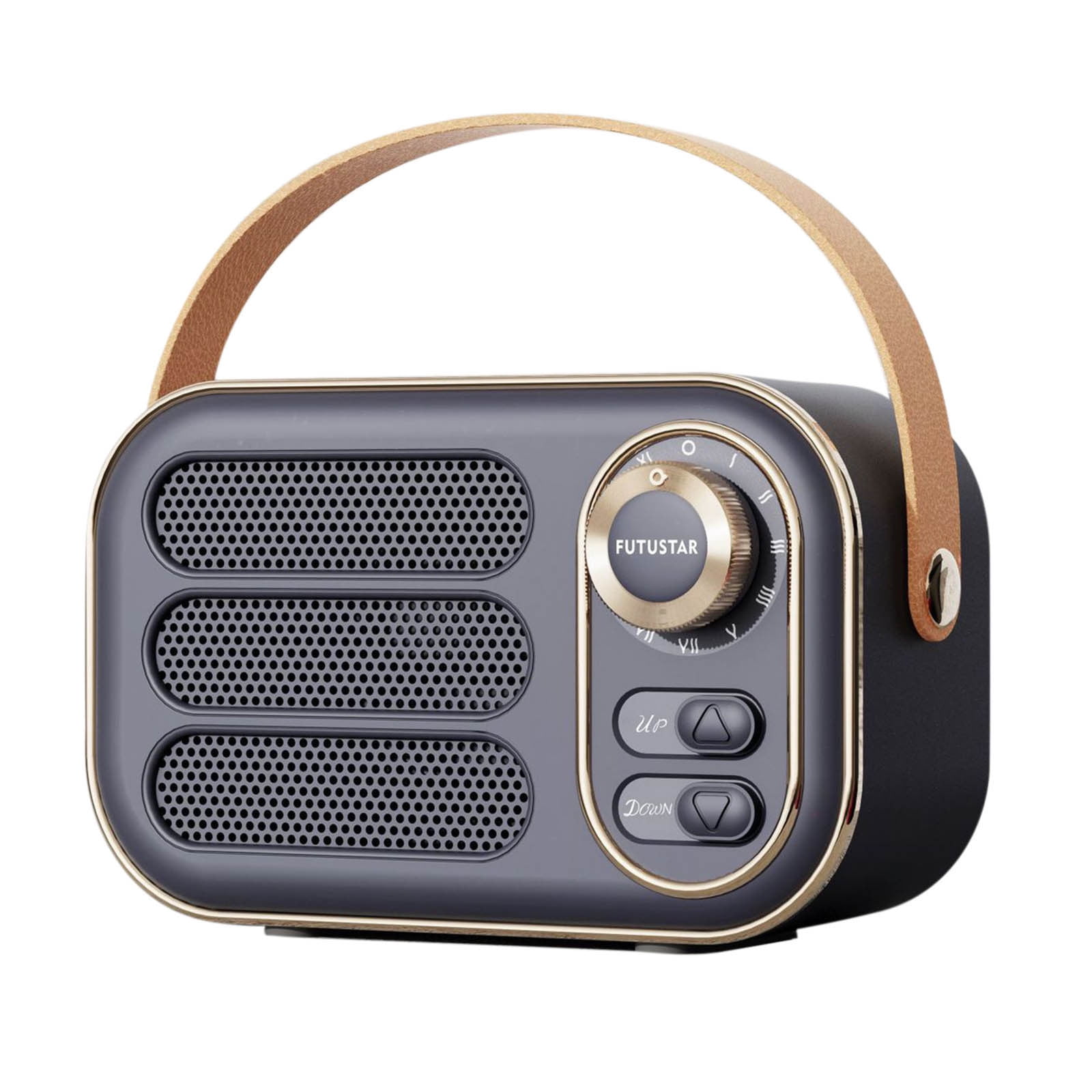 Multifunctional Mini Portable FM Radio Bluetooth Speaker USB TF AUX ...