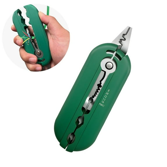 Multifunctional Mini Wire Stripper Cable Cutter Crimper Tool for ...