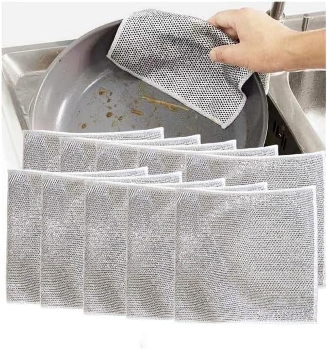 Multifunctional Non-Scratch Wire Dishcloth,2024 New Steel Wire Dish ...
